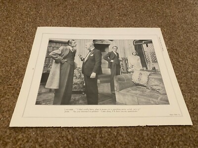 PLPS23 THE CALENDAR PLAY ILLUSTRATION 11X8 ALFRED DRAYTON | eBay