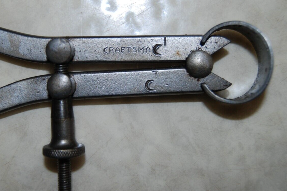 4 VTG Inside & Outside Calipers Reed Tool NY, Hessen-Bruch, Argent ...