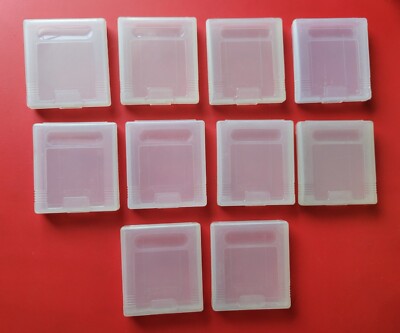 Original OEM Case Nintendo Game Boy or Color Lot 10 DMG Clear Cases ...