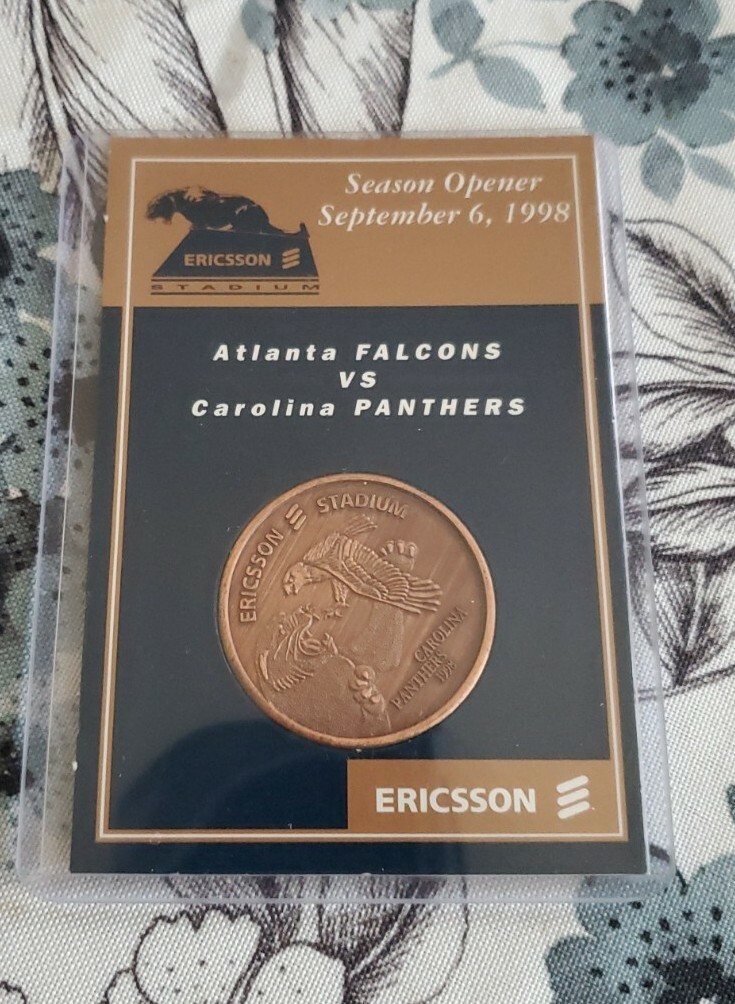 Carolina Panthers 1998 Season Opener Commemorative Coins | eBay