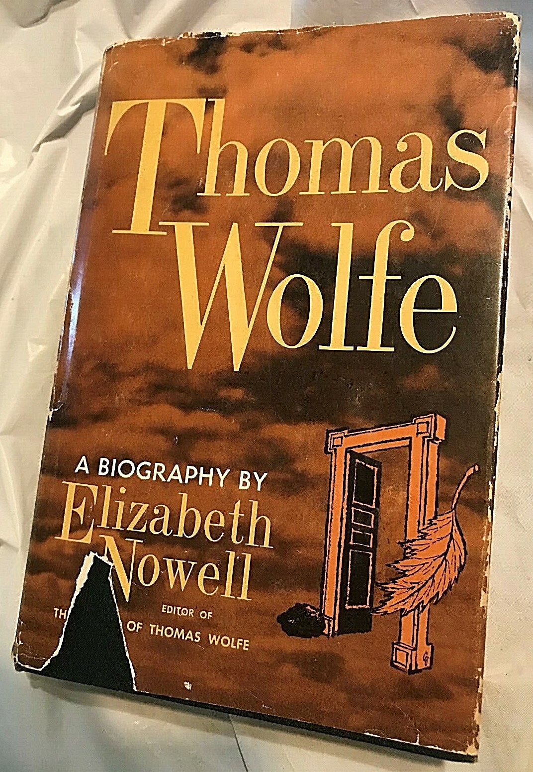 Elizabeth Nowell THOMAS WOLFE a Biography 1960 Vintage Edition American ...
