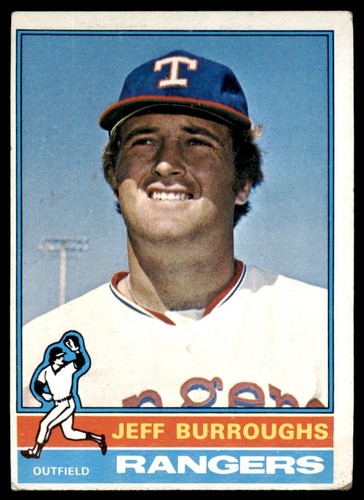 1976 TOPPS JEFF BURROUGHS . TEXAS RANGERS #360 | eBay