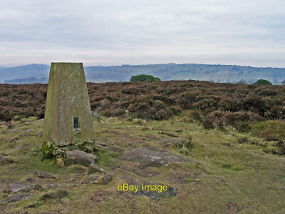 Photo 6x4 Trig point on Stanton Moor Birchover Stanton Moor is an ...