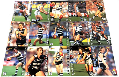 1995 SELECT AFL ULTIMATE SERIES 1 CARD FULL BASE CARD TEAM SET-GEELONG ...