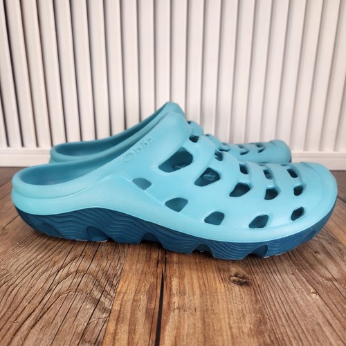 Oboz Whakata Coast Recovery Clogs Womens Sz 10 Aqua Blue Slip On ...