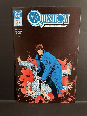 The Question # 17, 1st Rorschach in DC (DC 1988) | eBay