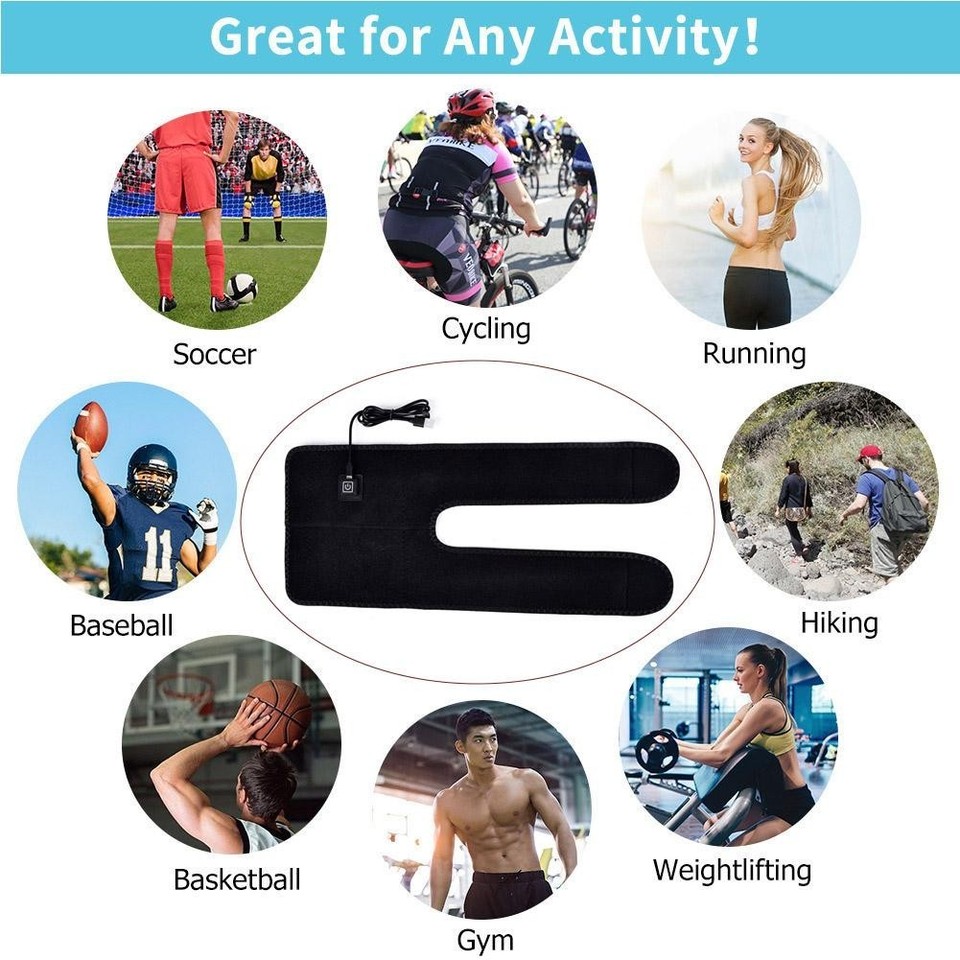 Heated Knee Support Sleeve For Meniscus, Joint Swelling Circulation ...