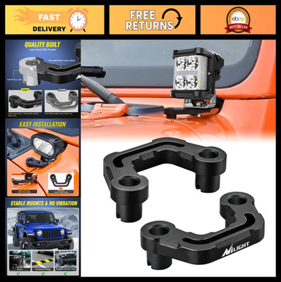 Light Mounting Bracket for Jeep Wrangler JL/JLU & Gladiator JT - A ...