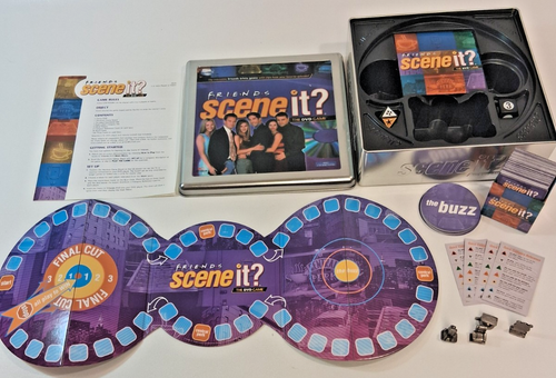 Friends Scene It? Edition Board Game Tin DVD Complete Good Condition | eBay