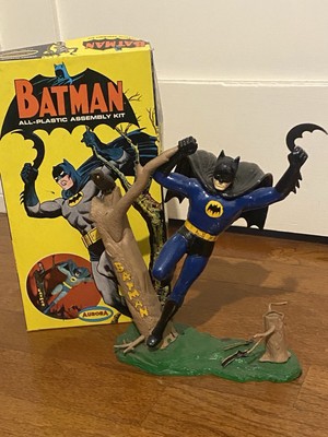 1966 Aurora Batman Model Kit Original Vintage with Instructions | eBay