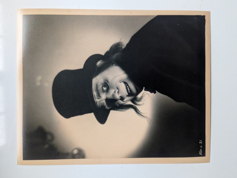 Set of 10 8x10 Print Lon Chaney London after Midnight 1927 sepia color ...