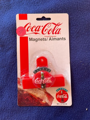 Vintage 1995 Coca Cola Chip Clip / Fridge Magnet. New | eBay