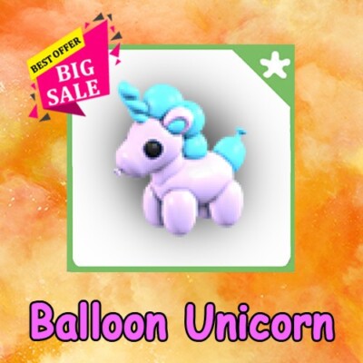 Balloon Unicorn | Pet Roblox | Fly Ride Legendary Pets - The Fast ...
