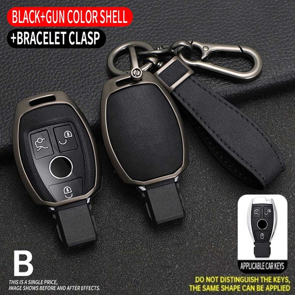 Car Key Fob Case Cover for Mercedes Benz GLC CLS C E S Class Zinc alloy ...