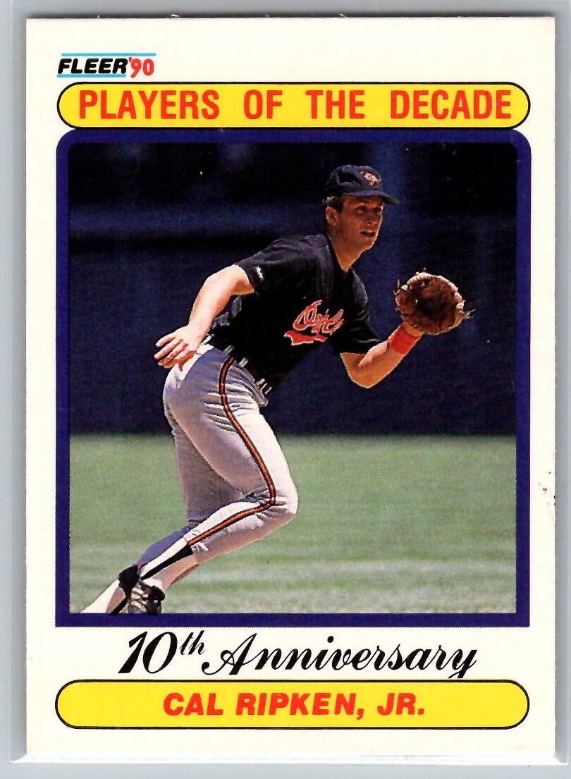 1990 FLEER CAL RIPKEN, JR. BALTIMORE ORIOLES #624 | eBay