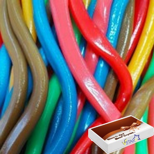 Sweetzone Mixed Flavours Pencils creamy fondant filling Gift Box 20-150 ...