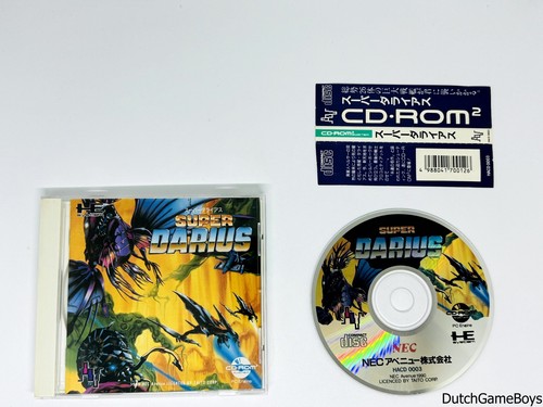 PC Engine - Cd-Rom - Super Darius + Spine | eBay