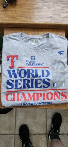 Texas Rangers Adult 2023 World Series Champion Locker Room T-Shirt ...