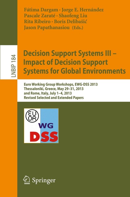 Decision Support Systems Iii-Impact of Decision Support Systems For ...