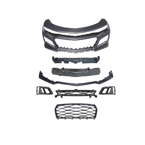 Primed Front Bumper Cover Body kit For 2016-2018 Chevrolet Camaro Coupe ...