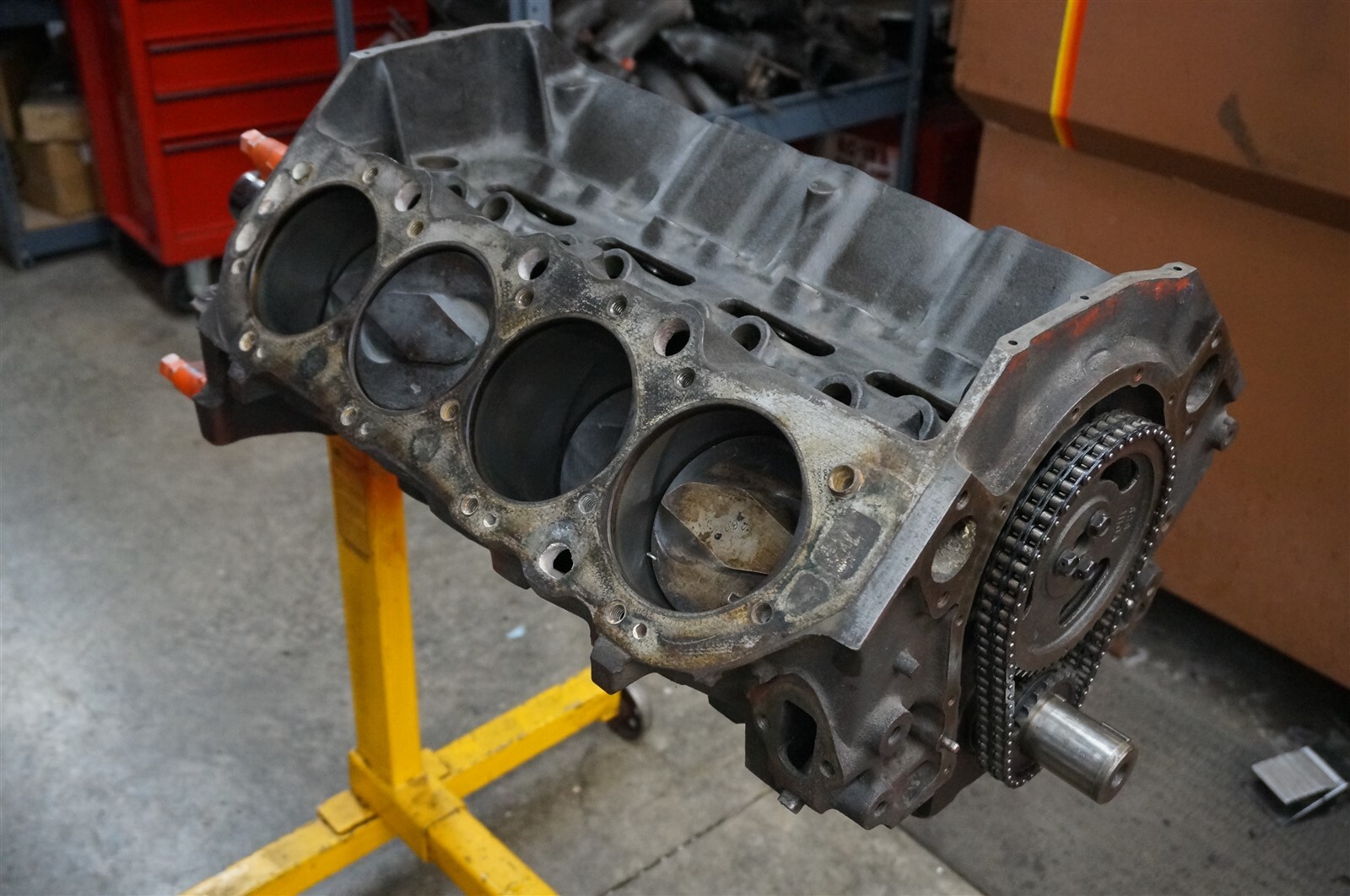 1969 Corvette 427 390 Engine Short Block 3963512 Dated H239 L36 69 | eBay