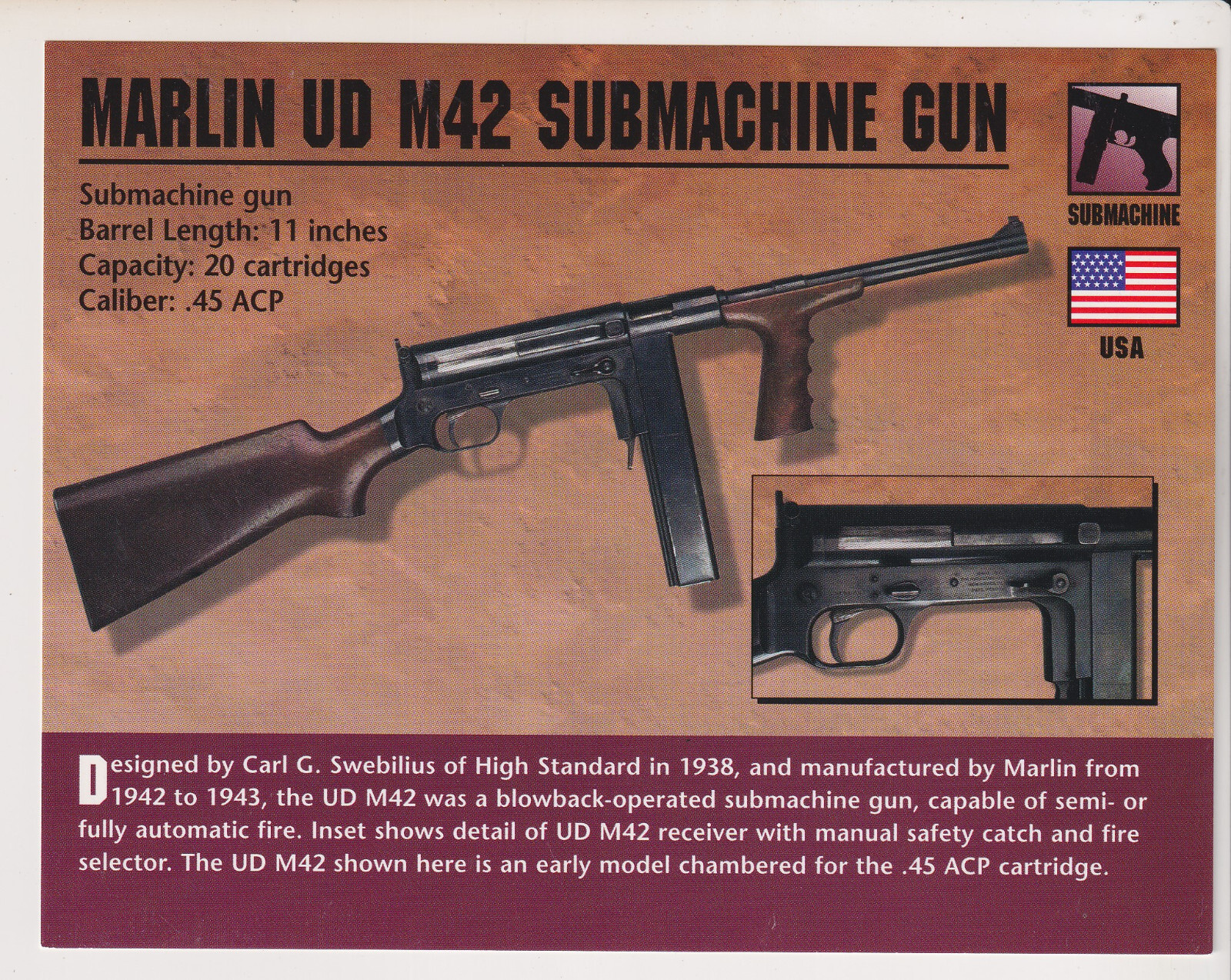 Acp Submachine Gun