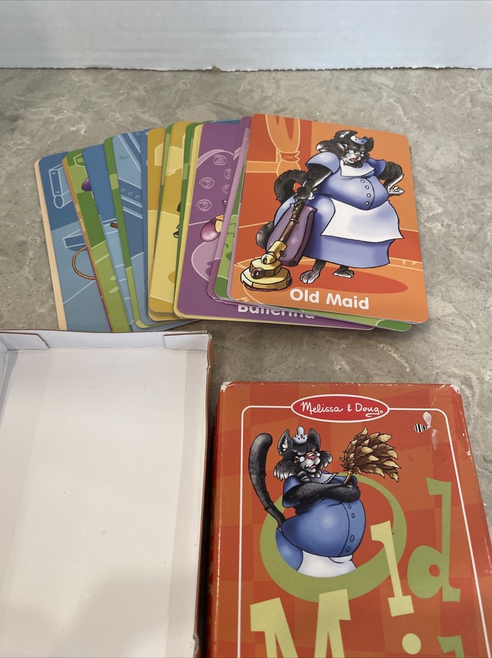 Melissa and Doug Old Maid Playing Cards- Preowned | eBay