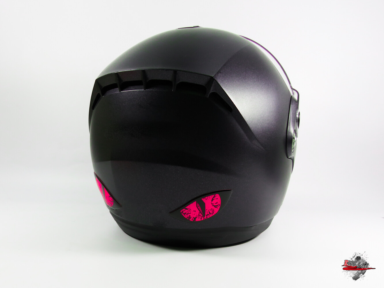 Auto Motorrad Deko Helm 3D Aufkleber Neon Böse Augen rückstrahlend ...
