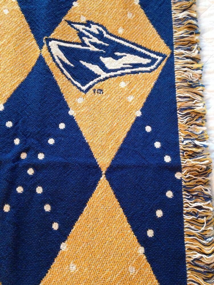 UNK UNIVERSITY NEBRASKA KEARNEY LOPERS logo BLUE GOLD Stadium THROW ...