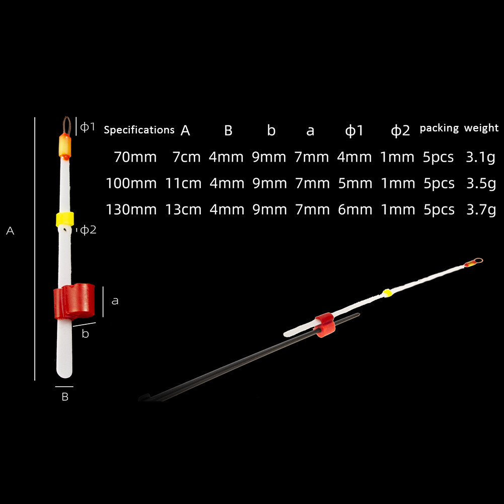 5pcs Ice Fishing Rod Tip for Winter Outdoor Pole Tip Fishing Tackle ...