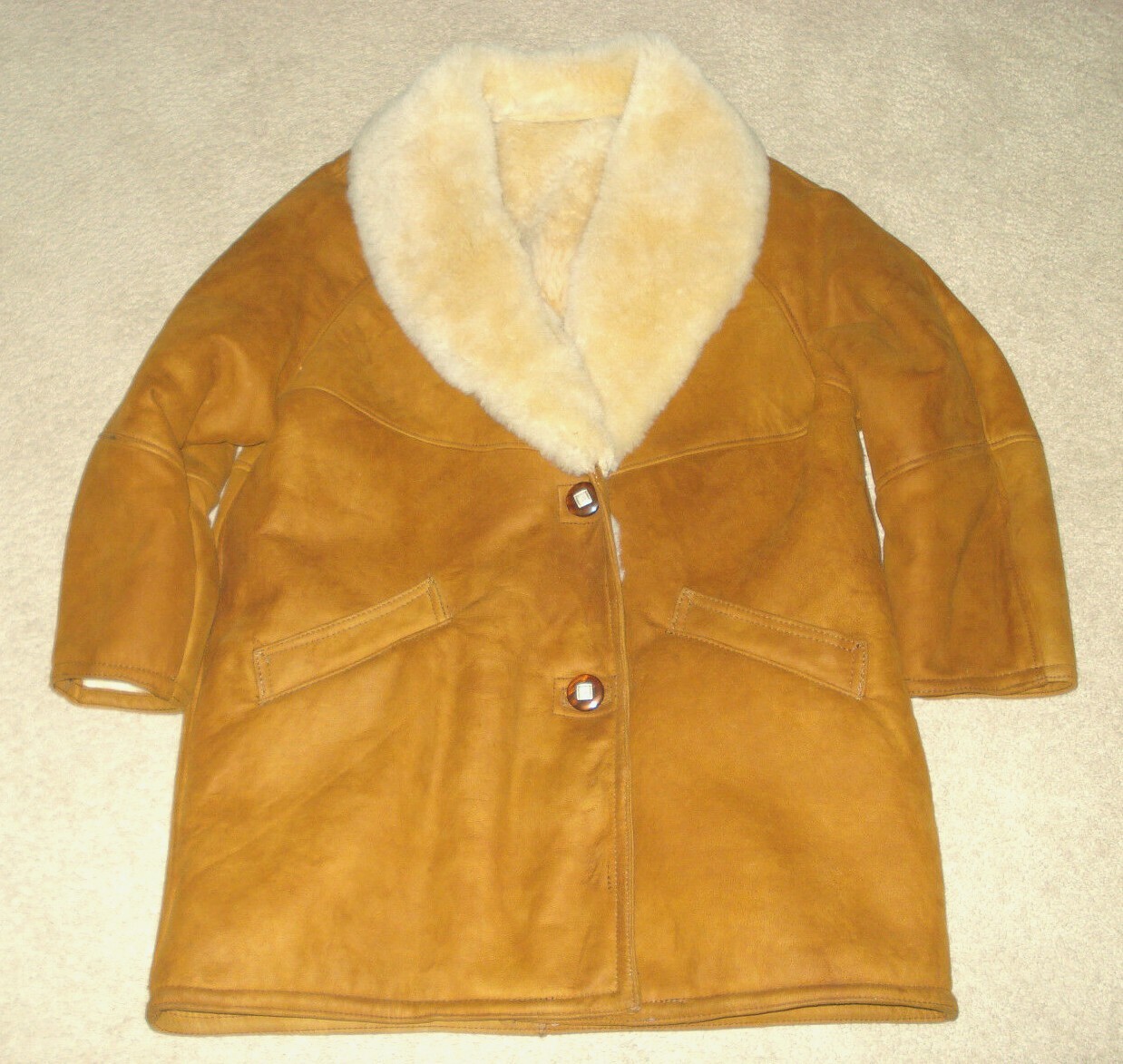 Unisex Handmade Animal Skin Jacket Men's Size Small /… - Gem