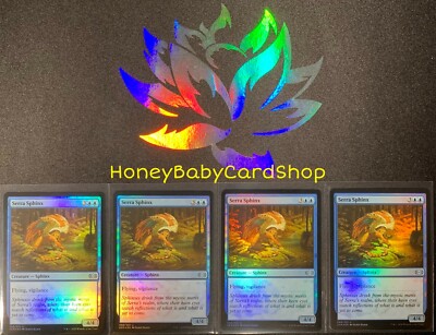 MTG Double Masters 2020 Serra Sphinx Foil x 4 M/NM Playset 2XM Uncommon ...