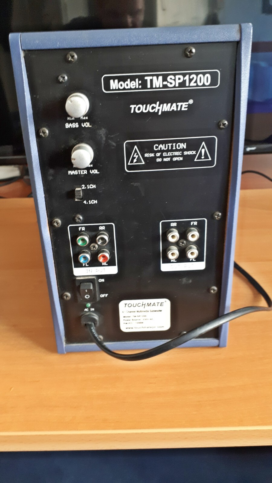 Touchmate Home Theatre 4.1 TM-SP 1200 1200W 230V AC | eBay