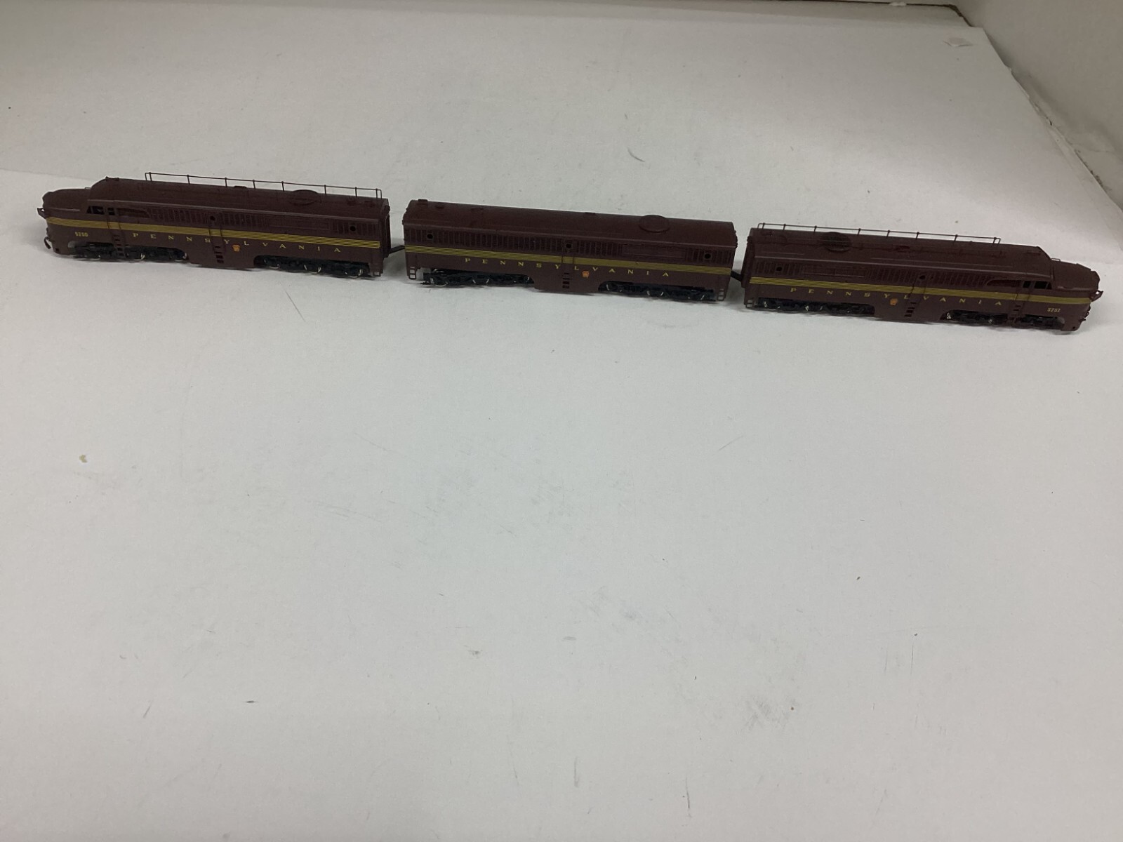 Key Imports Custom series #70 N scale “PRR” tuscan red Alco PA1/2, P1.2 ...