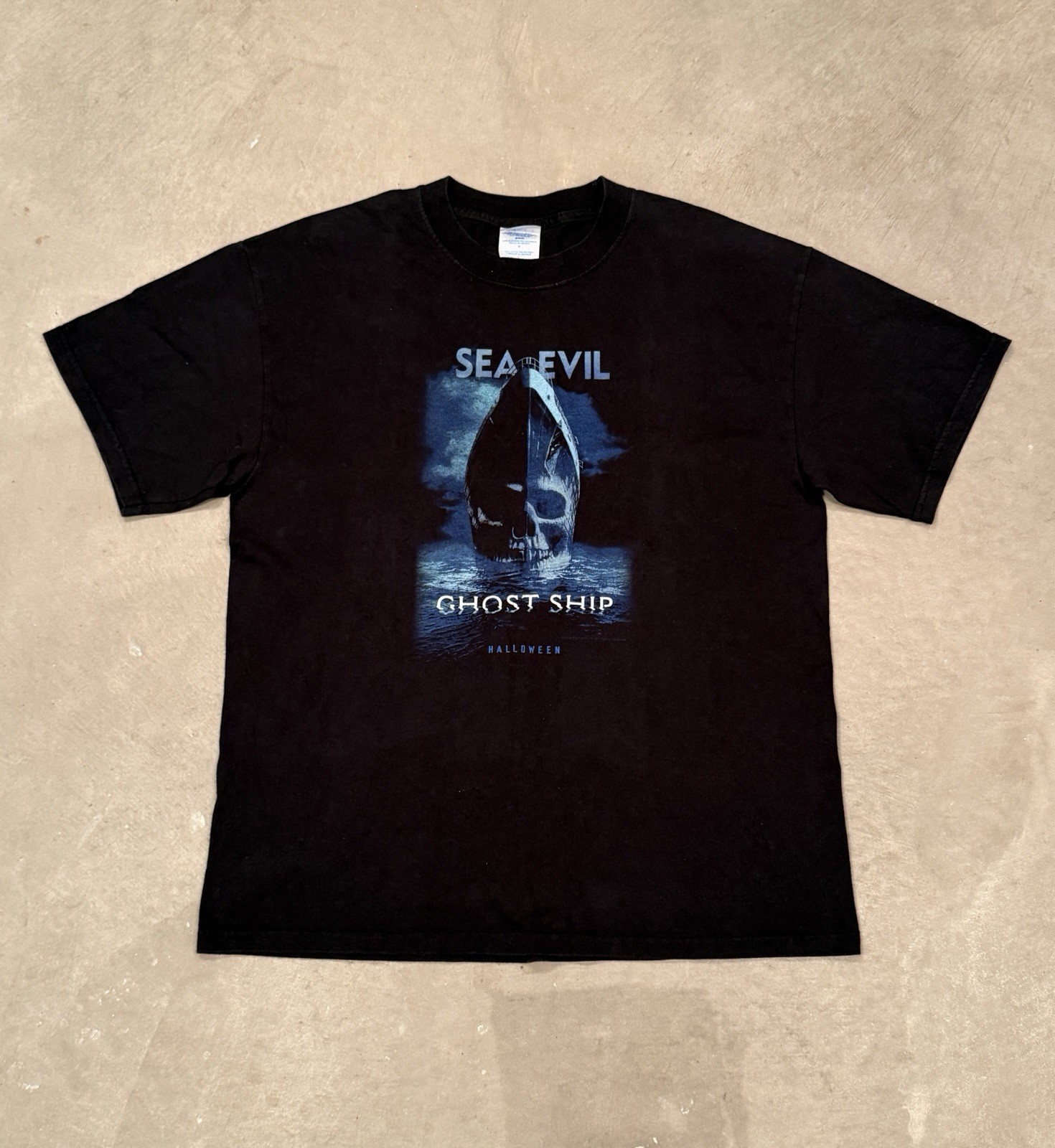 Vintage 2002 Ghost Ship Horror Movie Poster Promo T S… - Gem