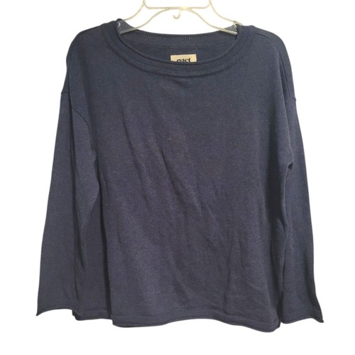 Pact Lightweight Blue Organic Cotton Sweater Size Small | eBay