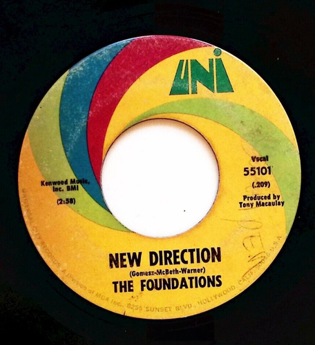 The Foundations Build Me Up Buttercup New Direction Uni Records Vinyl
