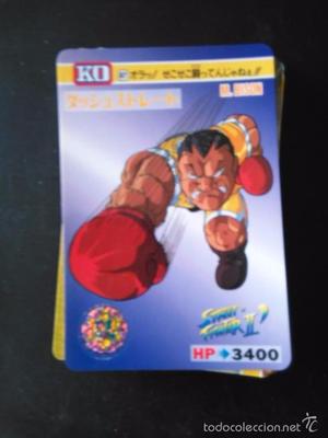 STREET FIGHTER II CARDDASS bandai capcom 1992 n 87 | eBay