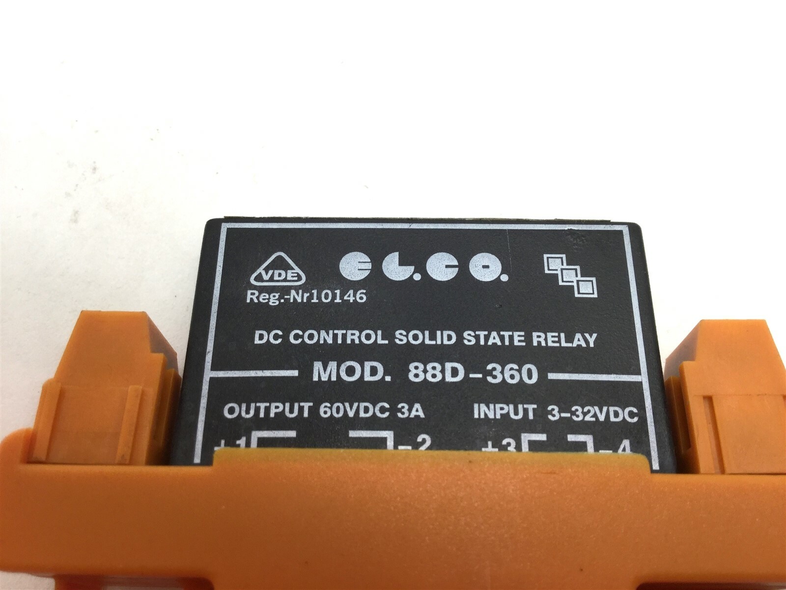 Weidmuller 88D-360 Solid State Relay, Output: 60VDC 3A, Input: 3-32VDC | eBay