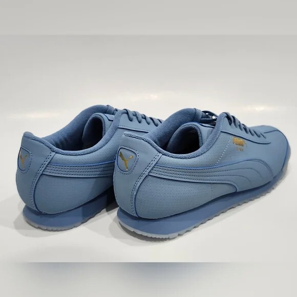 Puma Roma REVERSED Zen Blue Icy Blue Suede Kids Sneakers Size 5.5 US ...