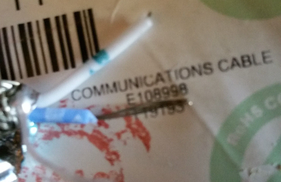 Belden Wire 89841 24/1P 24awg Low Cap Twist Pair FFEP/FEP Shield Cable ...