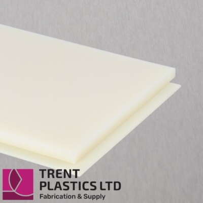 Natural Nylon 66 Sheet – Cut to Size Plastic Block Panel Polyamide 66 ...