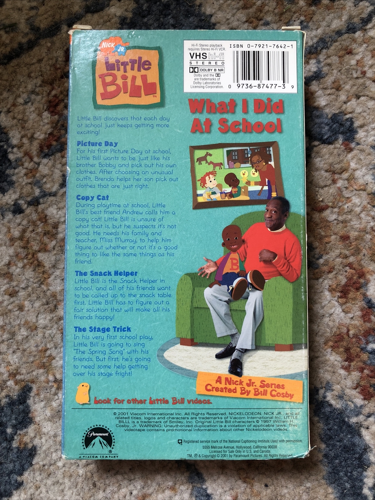 Little Bill - What I Did at School (VHS, 2001) for sale online | eBay