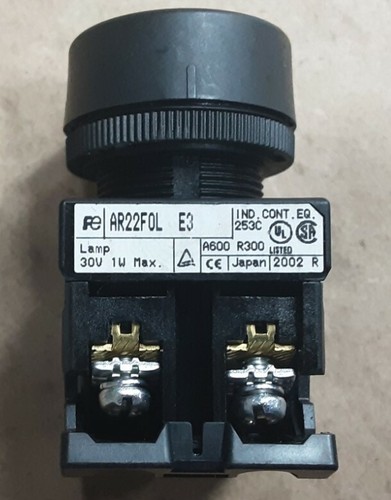 Fuji Electric AR22FOL / AR22F0L Green Illuminating Push Button #2000I70 ...