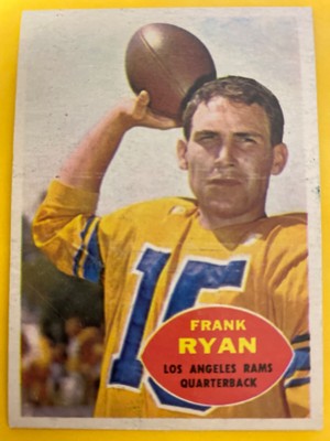 1960 Topps Football #62 Frank Ryan NM+ | eBay