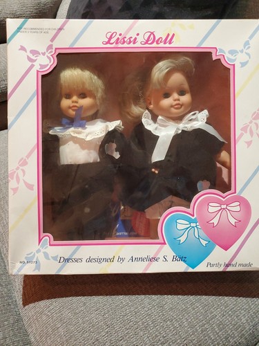 NOS Lissi Dolls set of 2 twins Hearts Collection 12" German Dolls ...