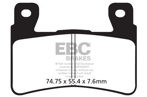 FITS HONDA CBR 600 F3/F4/F5/F6 EBC FRONT BRAKE PAD PADS 2003-2006 ...