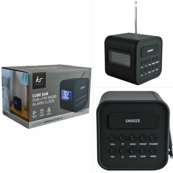 KitSound Cube DAB Radio for sale online | eBay