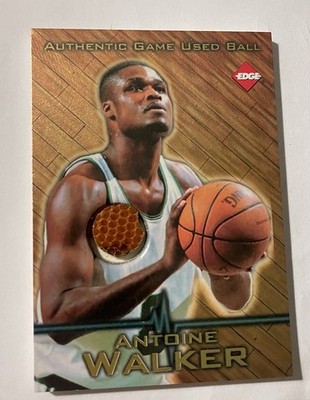 1997 Collector's Edge Edge Impulse Antoine Walker Game Used Ball | eBay