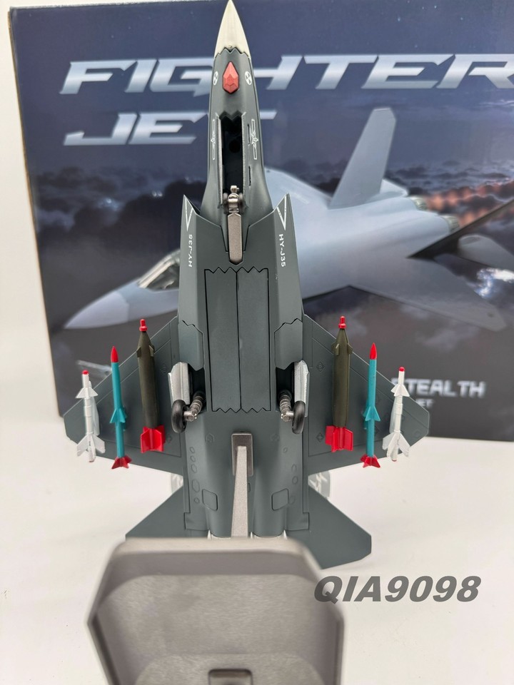 New 1/72 Chinese PLA J-35A Stealth Carrier-based Fighter Jet Metal ...